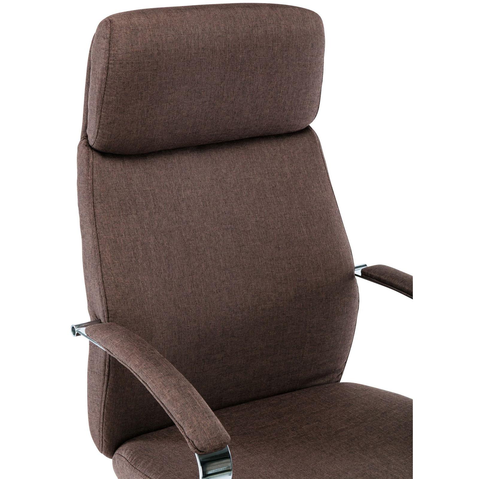 Chefsessel RONDA STOFF, sehr bequem und elegant, Metallgestell, Farbe ...